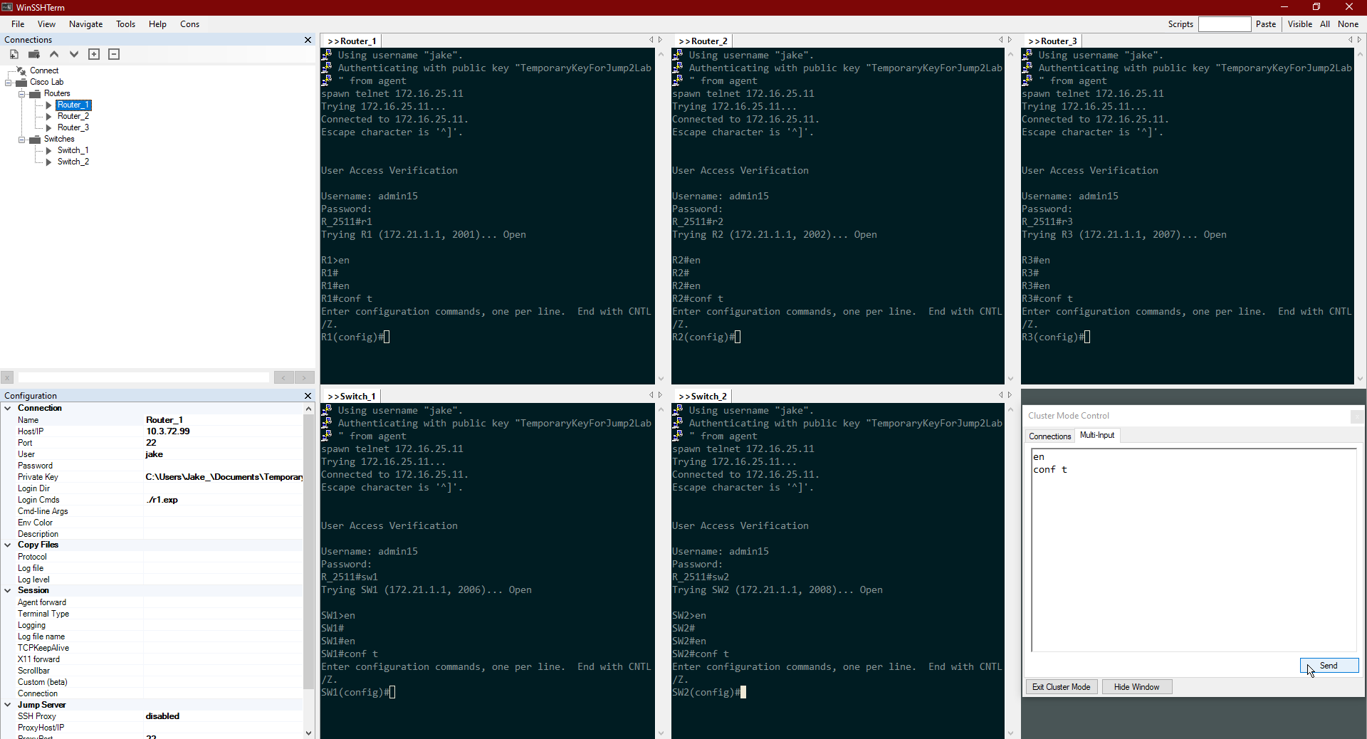 Scripting Login To The Lab